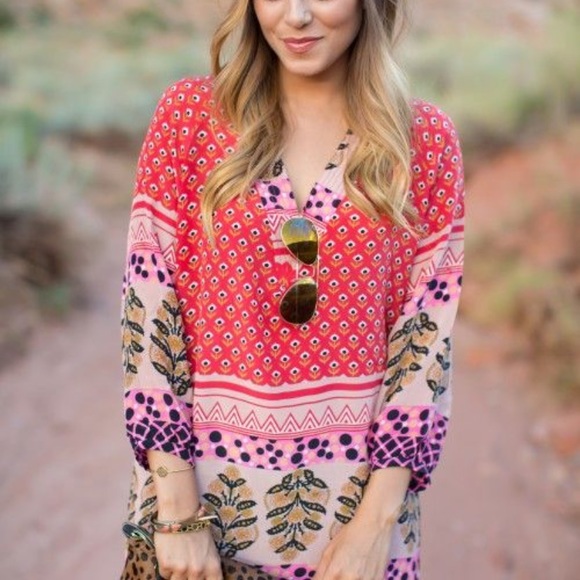 Tolani | Dresses | Tolani Tunic Dress Euc | Poshmark